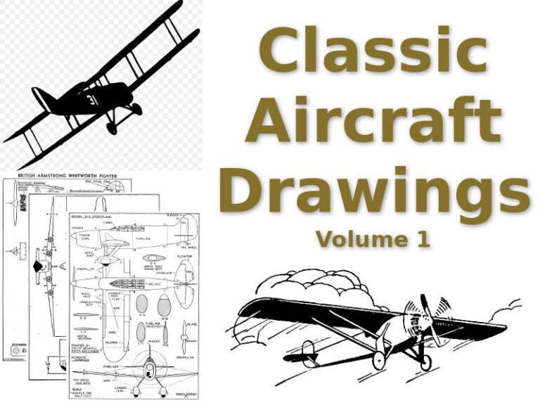 Aircraft Drawings Volume 1 - Heritage Wings RC